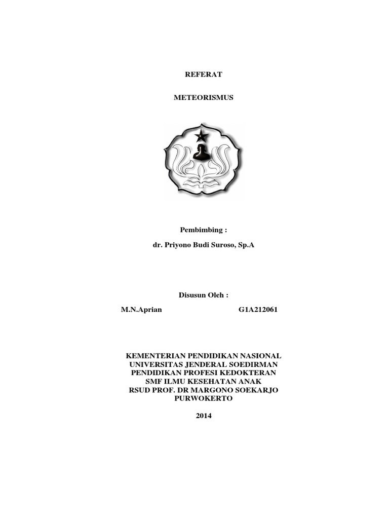 Pemahaman Meteorismus pada Anak | PDF