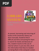 Ayesha Abed Library - Handout - Spring'24 | PDF | Libraries | Thesis