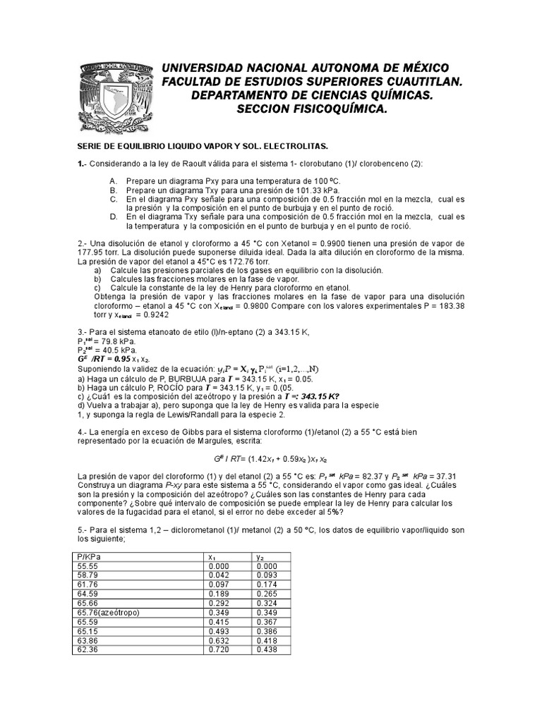 Serie Eq. Liq.-Vap. 18 - II | PDF | Gases | Fases de la materia