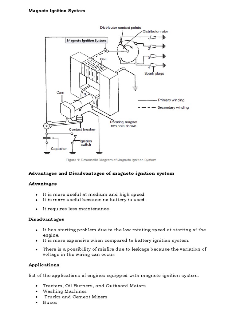 Ignition System - 1 | PDF | Ignition System | Capacitor