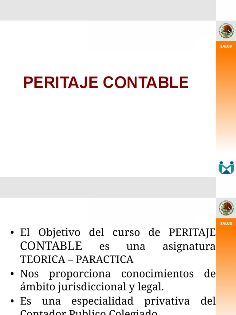 Curso de Peritaje Contable Judicial | PDF | Testigo experto | Contador