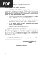 Spa PRC | PDF | Power Of Attorney | Notary Public