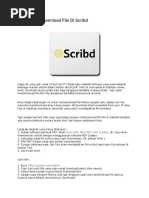 Cara Download Scribd Gratis | PDF