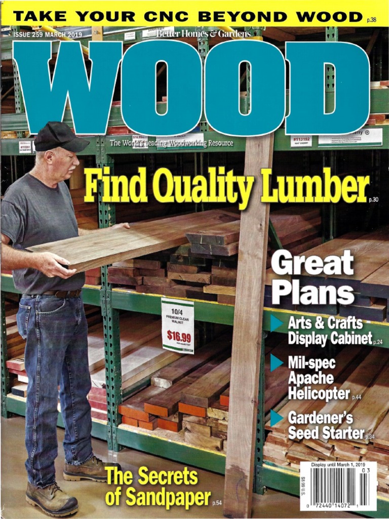 Wood Magazine - Issue 259 - March 2019 - Full | PDF | Birds | Wood