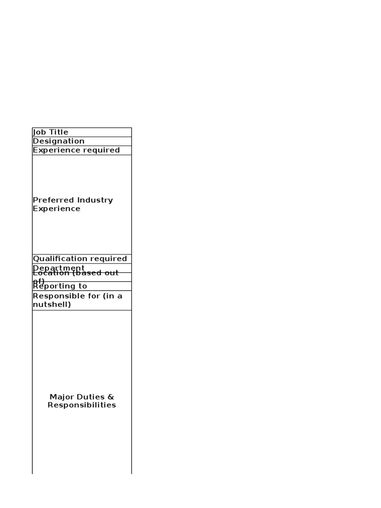 JD For Strategy Kolkata V1 | PDF | Master Of Business Administration ...