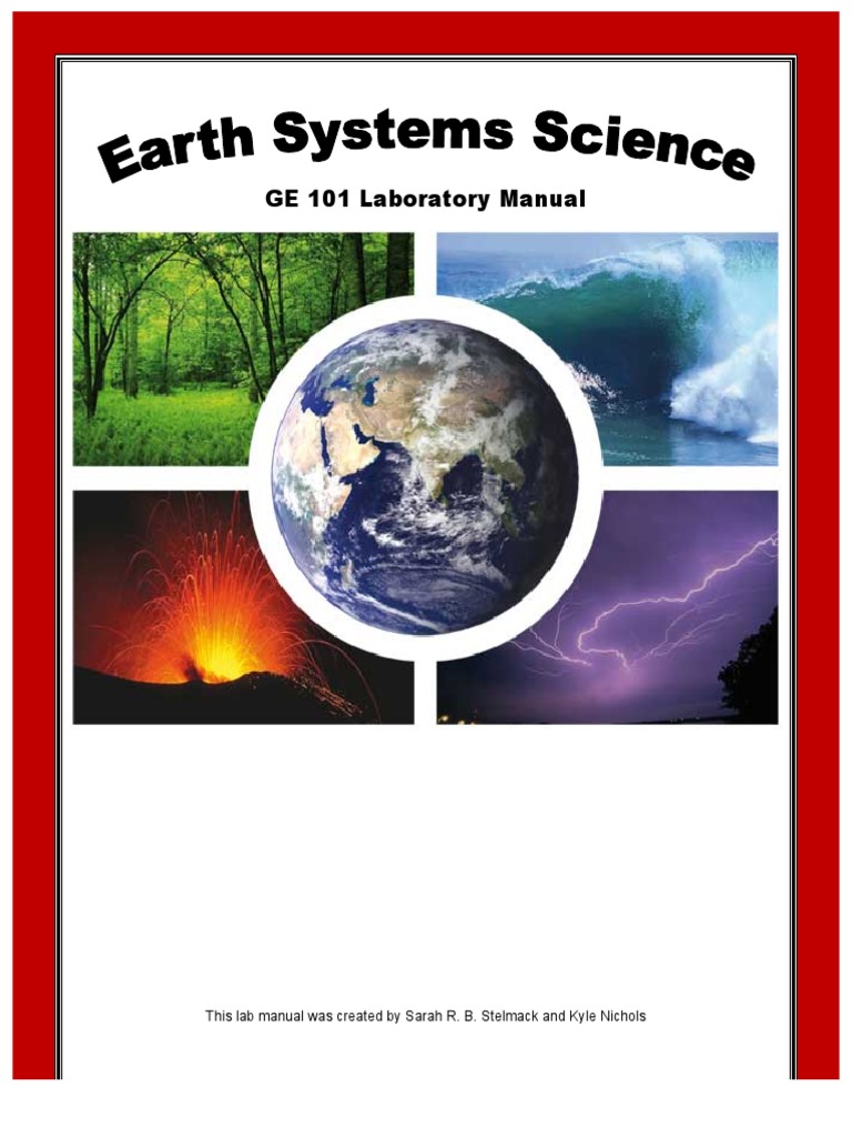 GE 101 Laboratory Manual: This Lab Manual Was Created by Sarah R. B ...