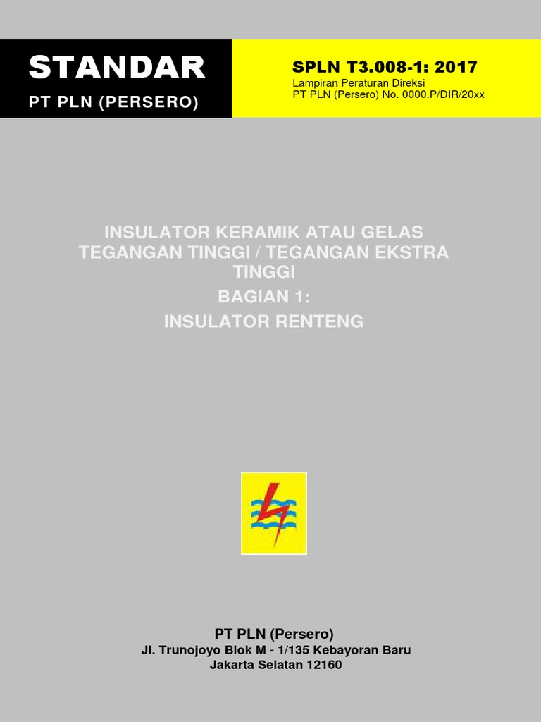 SPLN Isolator Keramik | PDF