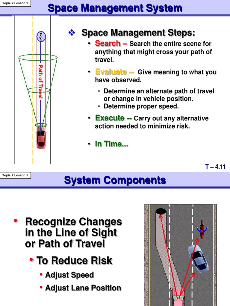 Space Management Powerpoint | PDF | Traffic | Vehicles