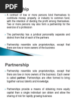 Law On Partnership | PDF | Partnership | Corporations