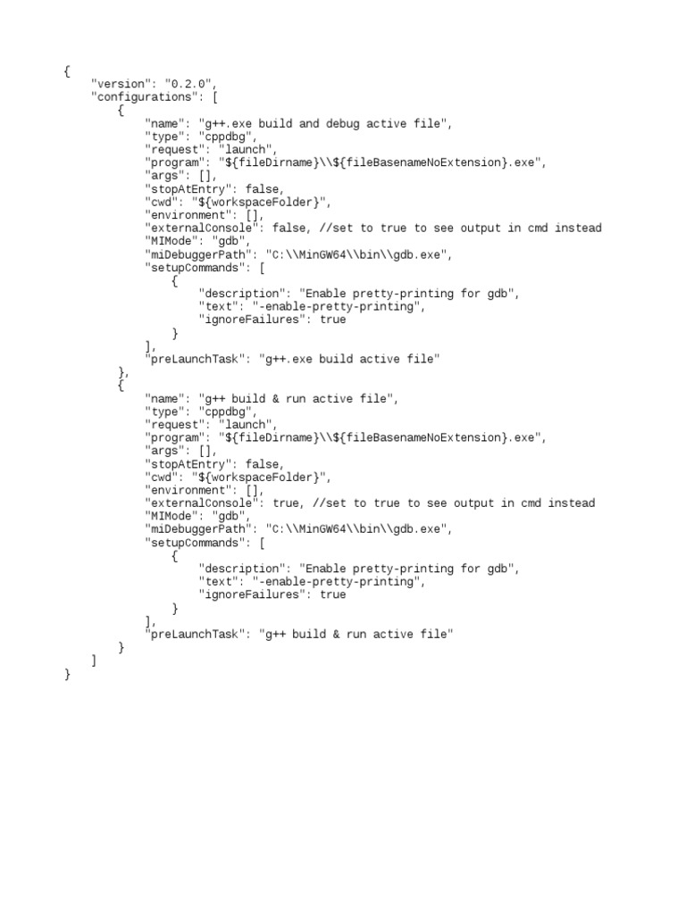 Configuring C++ debugging and build tasks in Visual Studio Code for ...