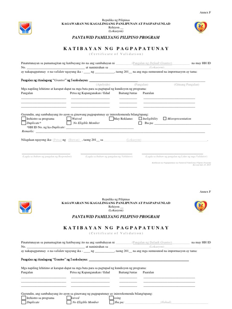 Pantawid | PDF