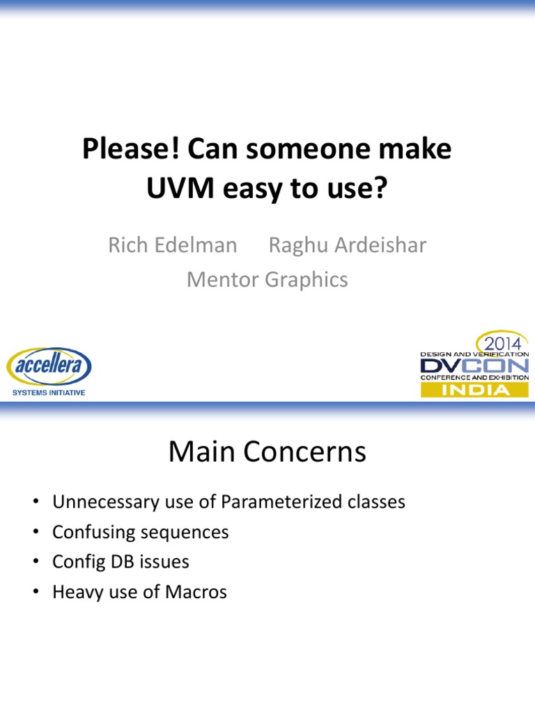 Can Someone Make Uvm Easy Slides Pdf Pdf Integer Computer Science Subroutine