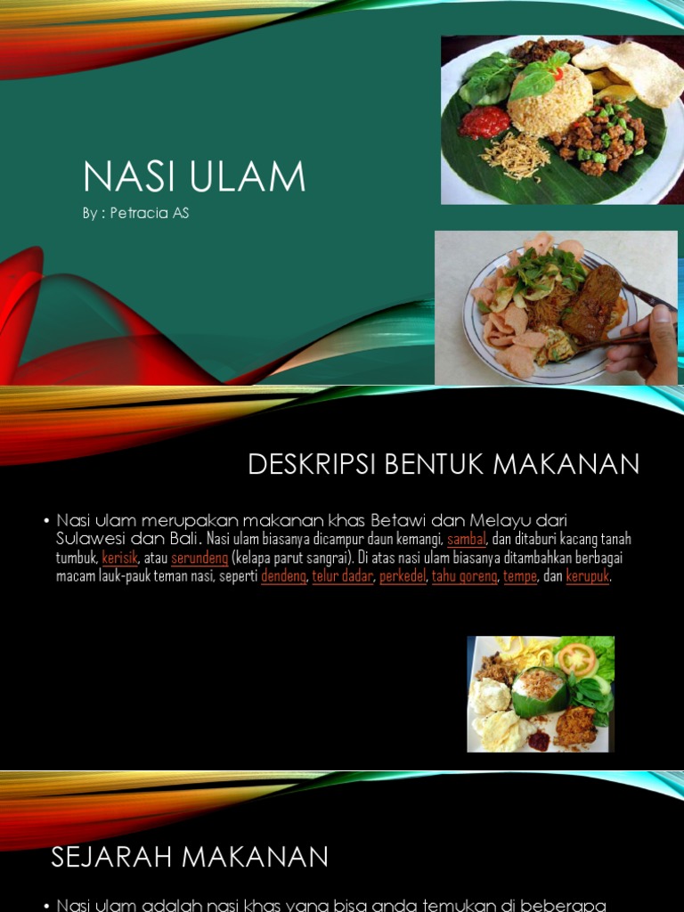 Petra Nasi Ulam | PDF