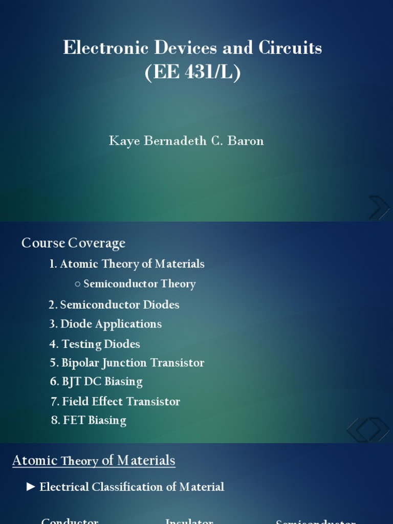 Electronics 1 (1st Exam) A | PDF | P–N Junction | Semiconductors