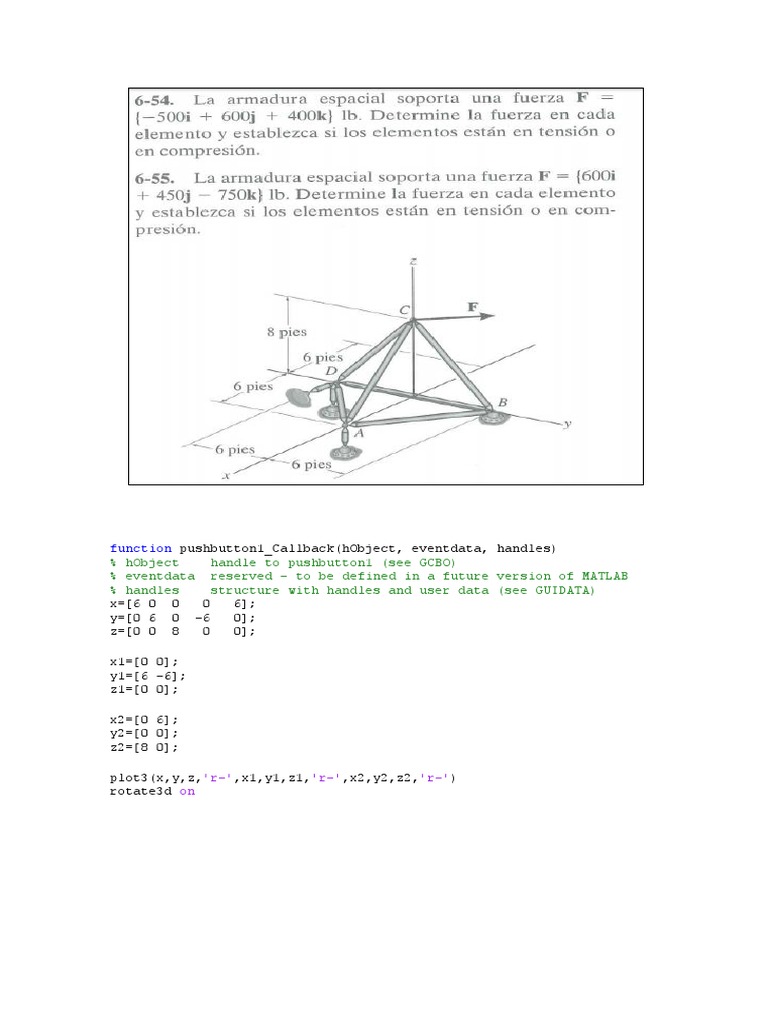 MATLAB 3D Plotting and Data Input | PDF