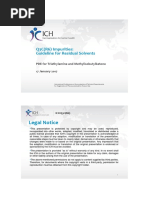 ICH Q3C(R6) Guidelines for Residual Solvents | PDF | Solvent | Toxicity