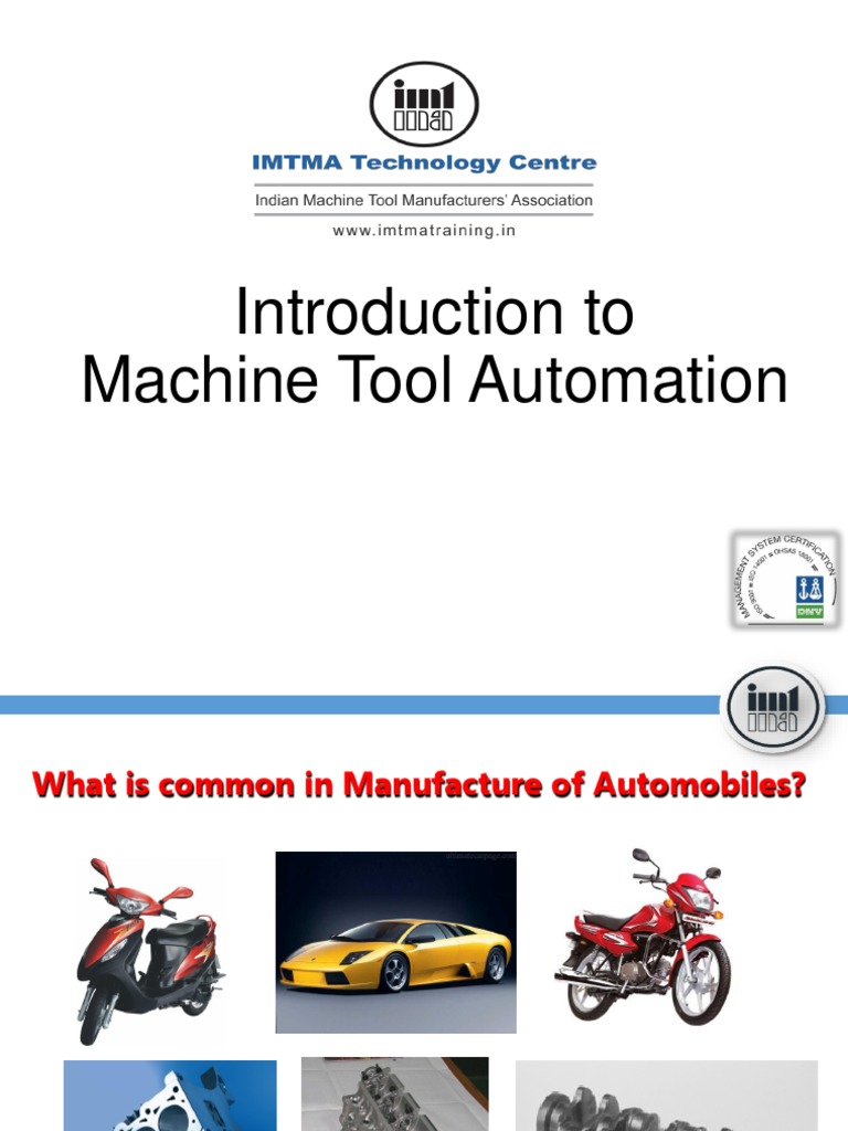Machine Tool Automation | PDF | Electric Motor | Numerical Control