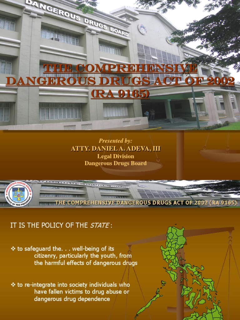 Ra 9165 | PDF | Crime & Violence | Crime Thriller