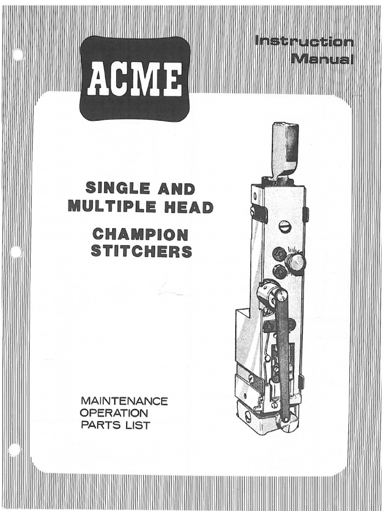 Acme Champion | PDF
