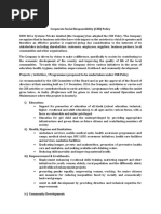 CSR Activities Under Schedule VII | PDF