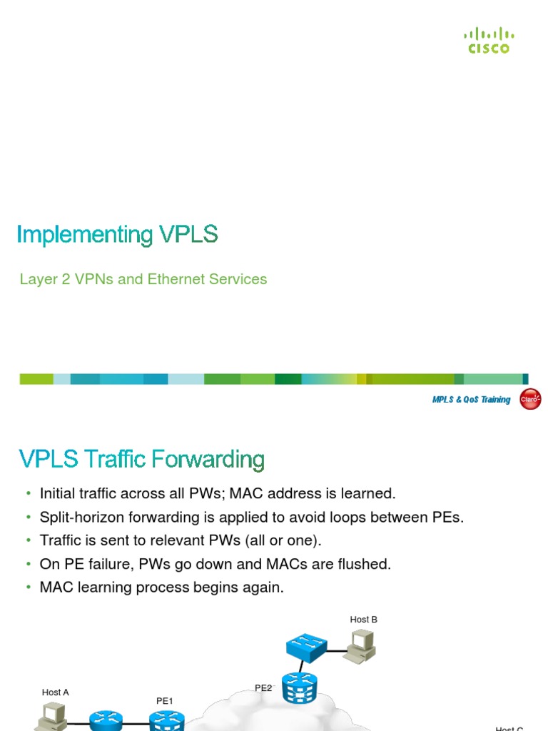 Layer 2 Vpns and Ethernet Services: Mpls & Qos Training Mpls & Qos Training | PDF | Network ...
