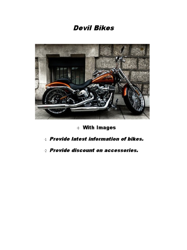 Devil Bikes: With Images Provide Latest Information of Bikes. Provide ...