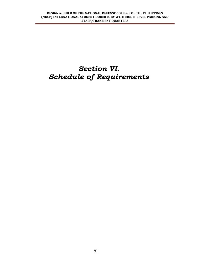 Section VI - VII | PDF | Wall | Dormitory