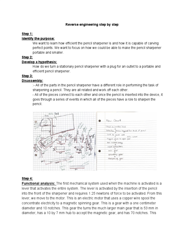 Reverse Engineering Step by Step | PDF | Electric Motor | Wire