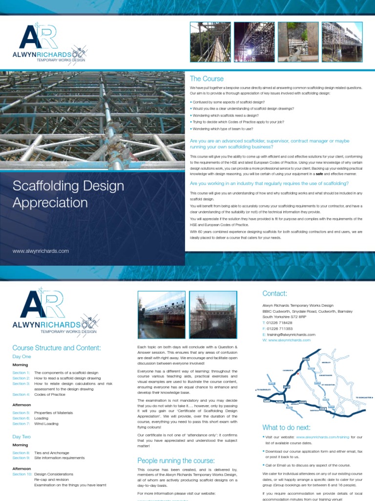 Scaffolding Flyer | PDF | Understanding | Scaffolding