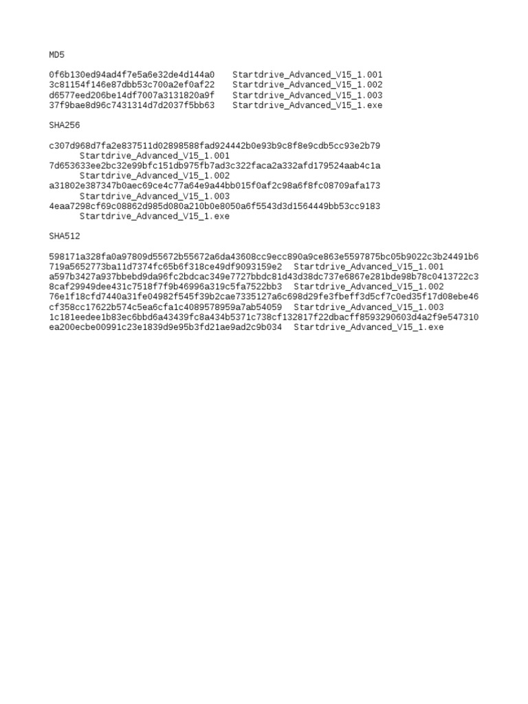 Startdrive Advanced V15 1 | PDF