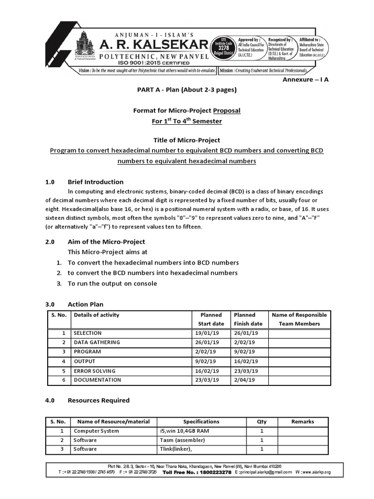 Mic Report 4 Sem Pdf Computer Engineering Encodings