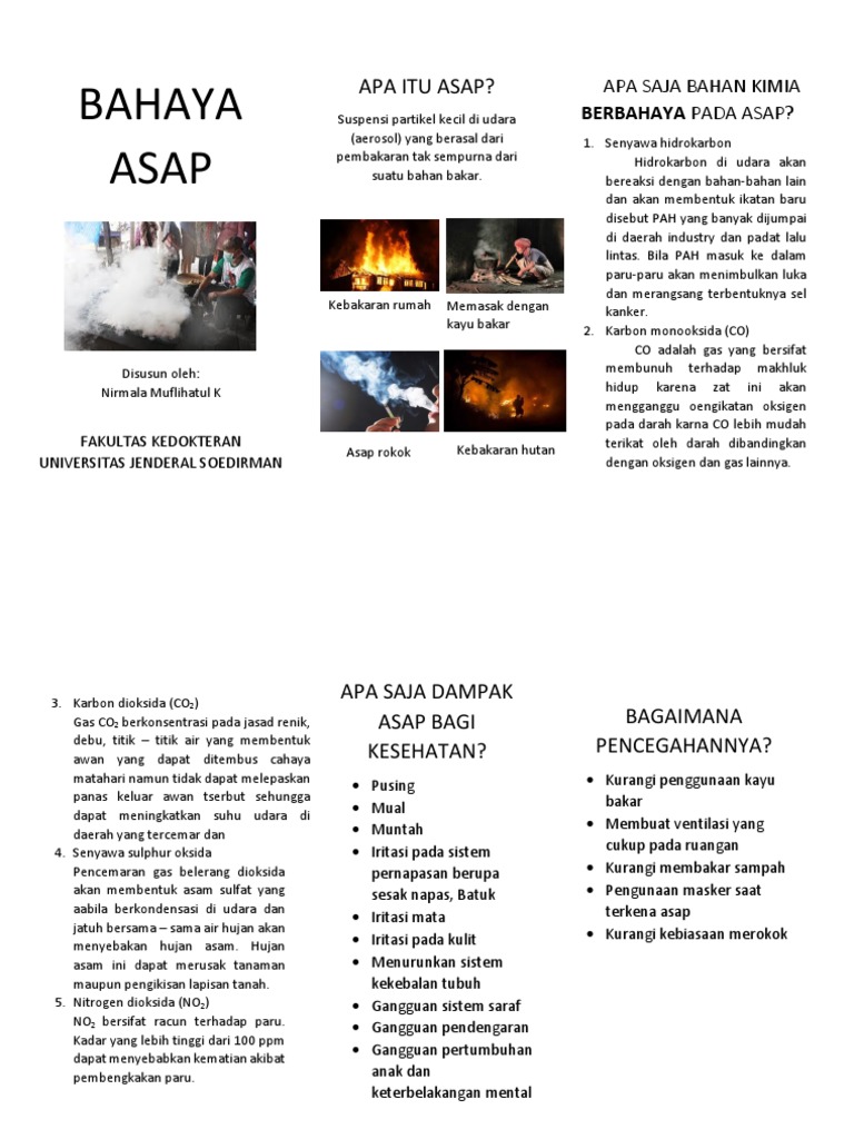 Leaflet Asap | PDF
