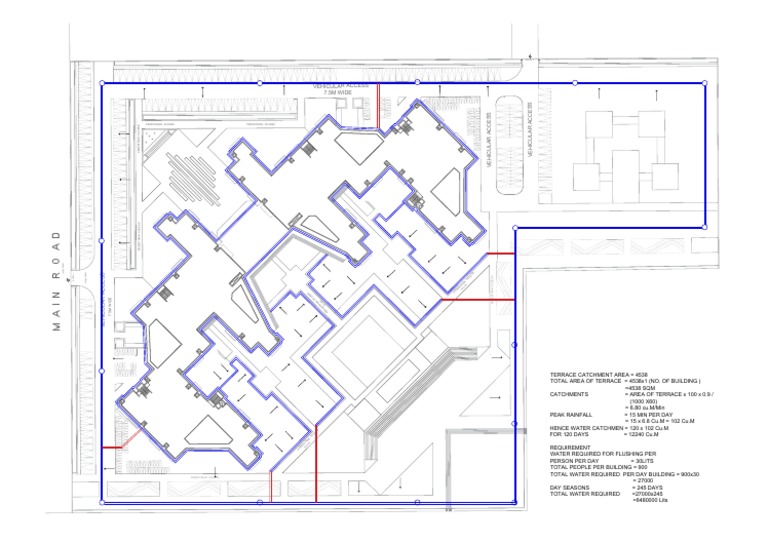 Vehicular Access 7.5M WIDE: Pedestrian Access Pedestrian Access | PDF