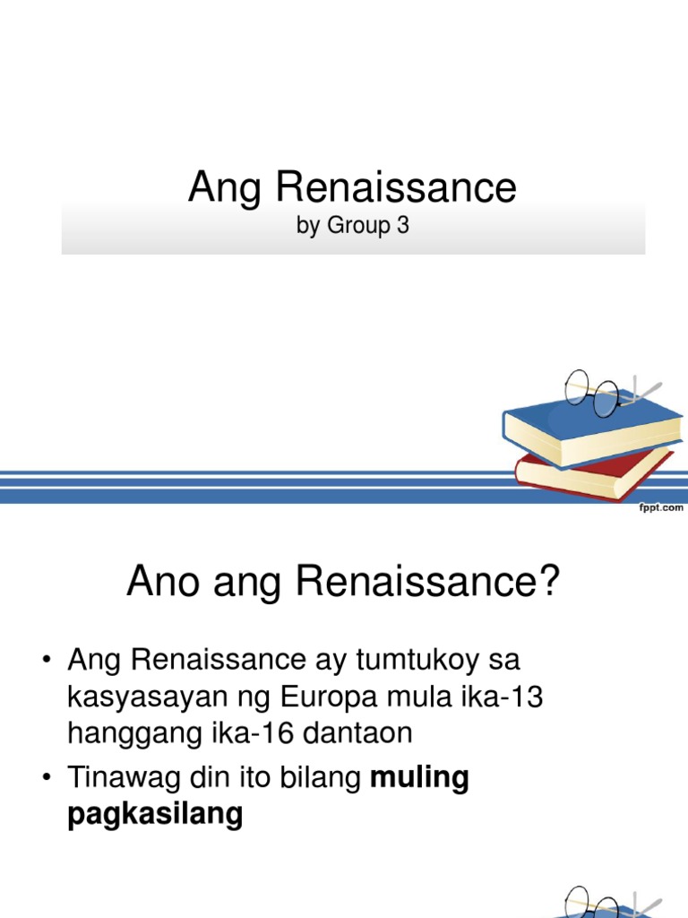 Ang Renaissance 1 | PDF