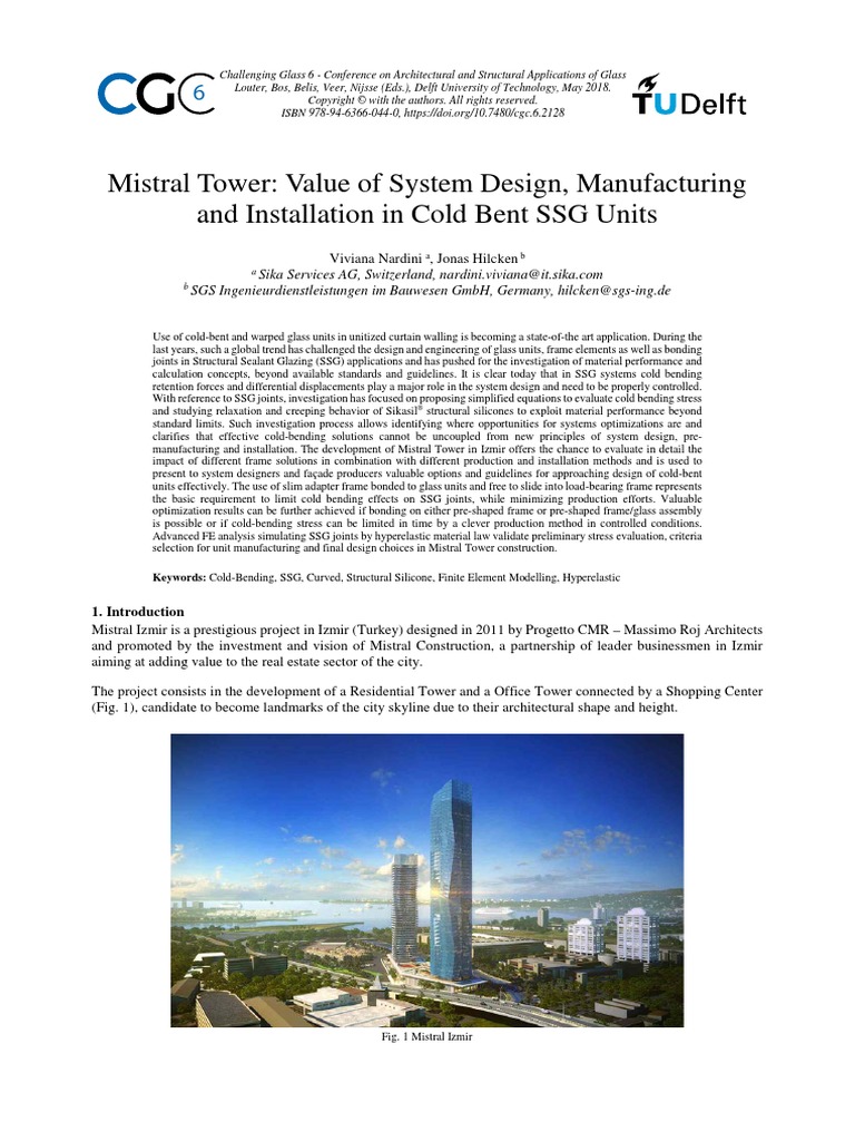 Mistral Tower Value of System Design, Manufacturing and Installation in ...