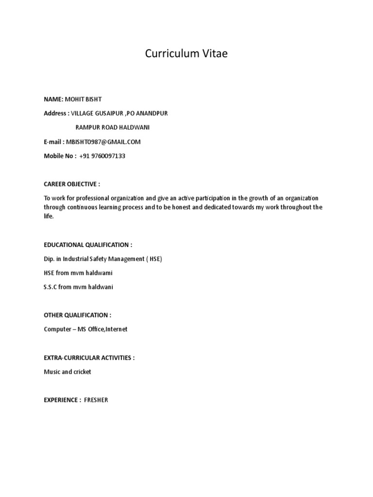 RAJAT RESUME - 16-Apr-18 - 19 - 22 - 52 | PDF