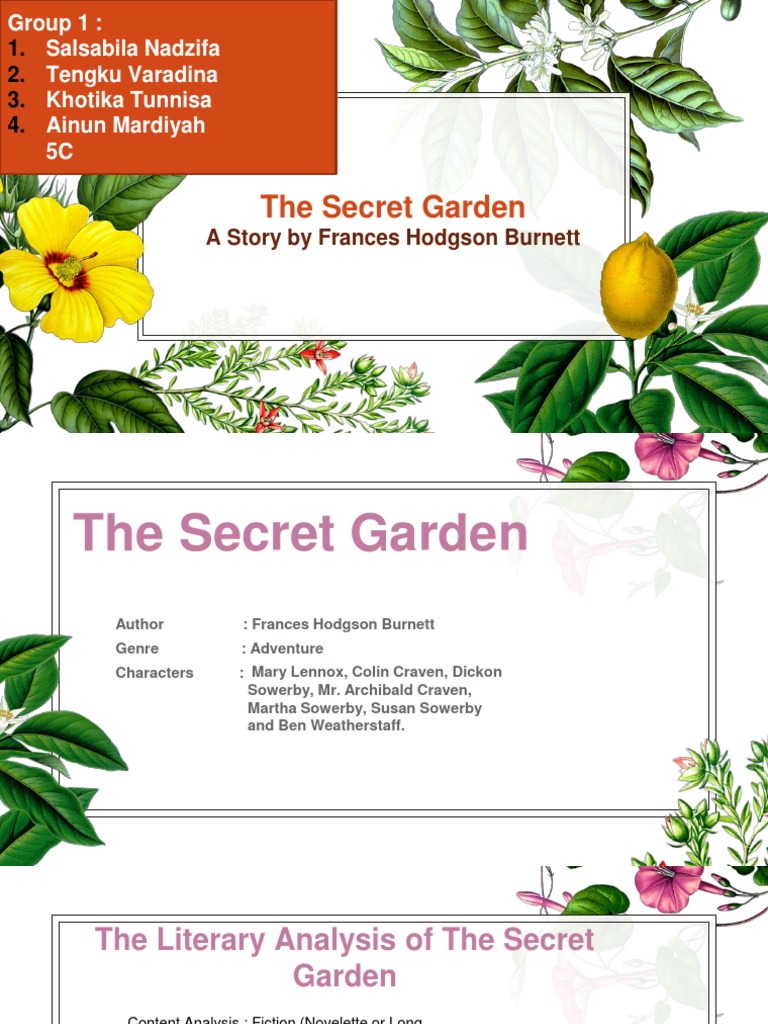 Story Analysis | PDF | The Secret Garden
