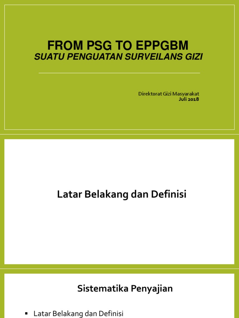 FROM PSG TO EPPGBM - Edit030818 | PDF