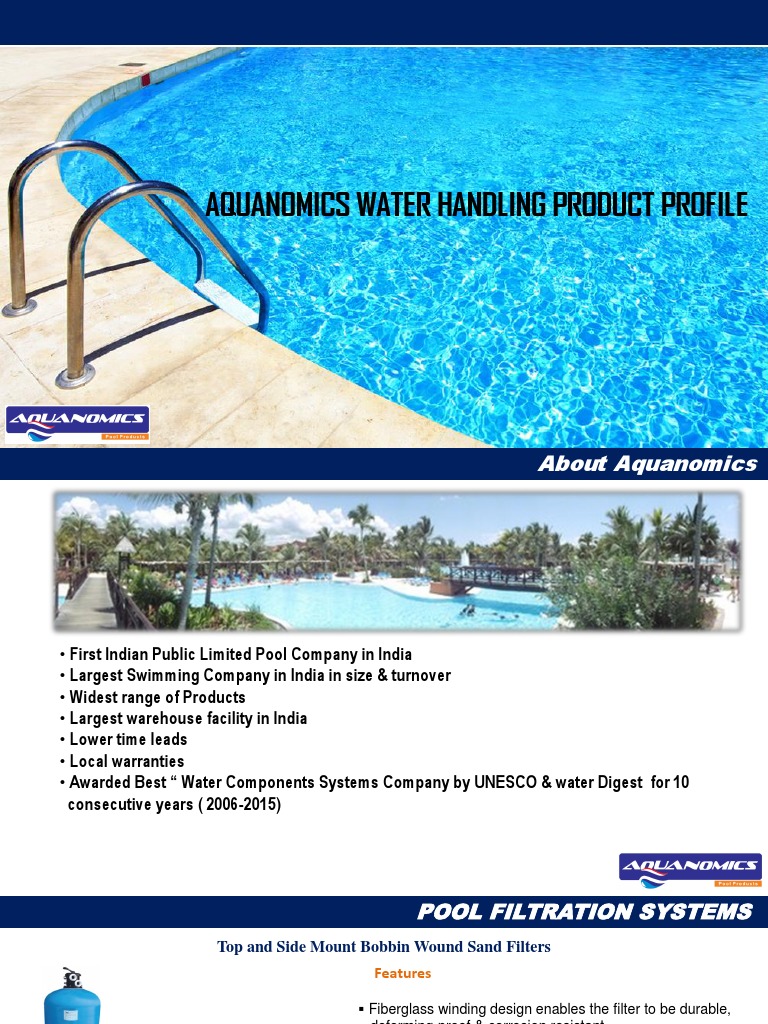 Aquanomics Profile | PDF | Swimming Pool | Electric Heating