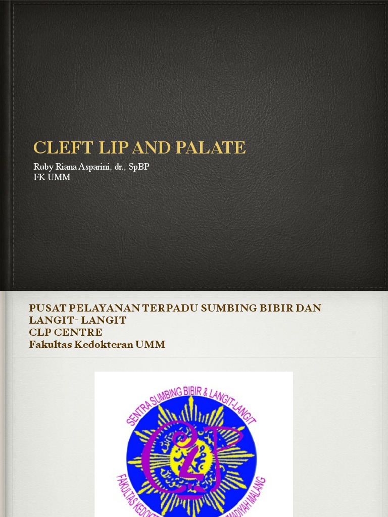 Cleft Lip and Palate | PDF | Human Nose | Human Anatomy