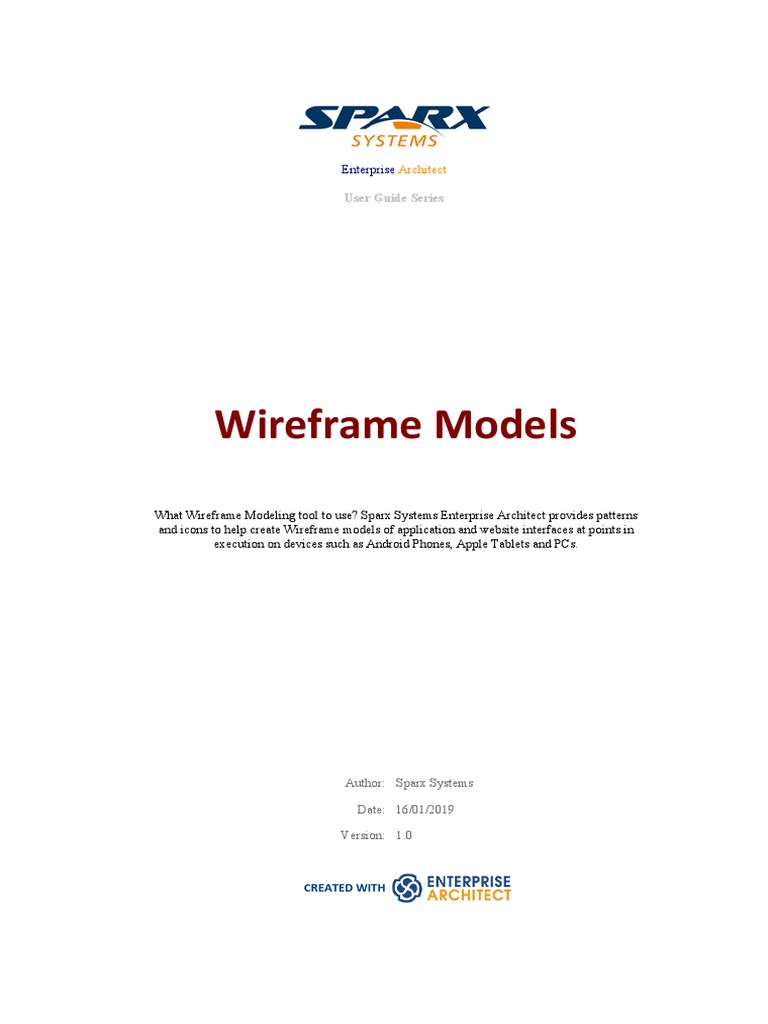 Wireframe Models | PDF | I Pad | Web Page