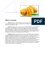 Paho Mango: A Sour Philippine Delight | PDF