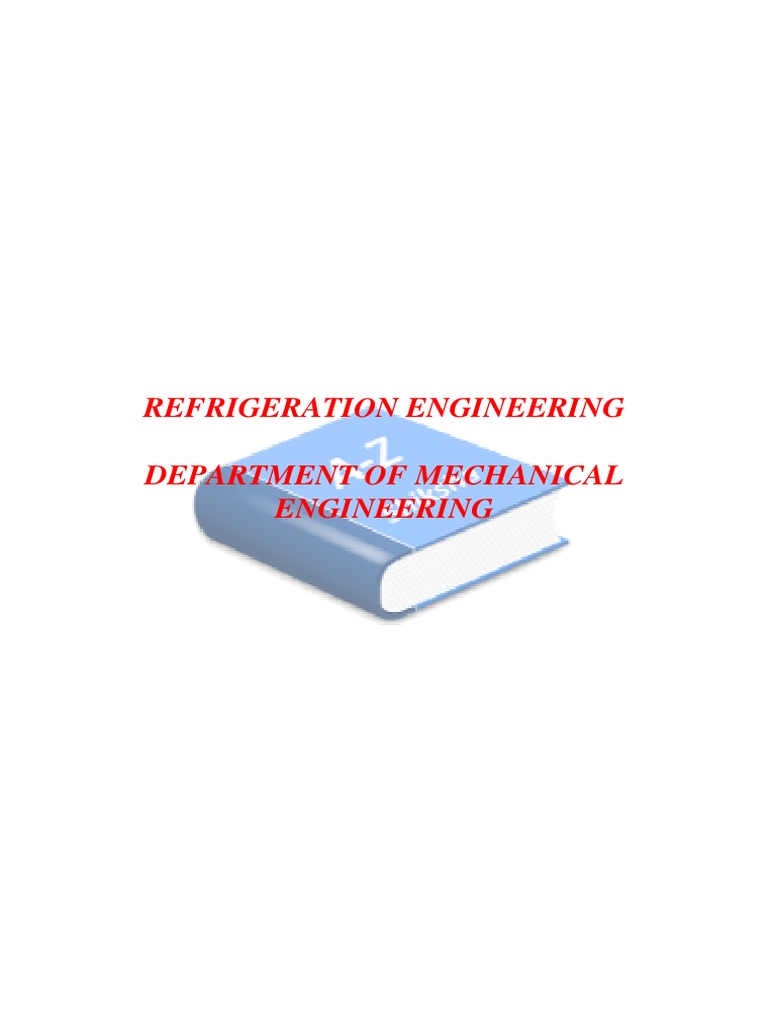 Refrigeration Engineering PDF | PDF | Refrigeration | Air Conditioning
