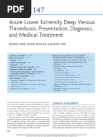 Two-Level Wells Score for DVT Assessment | PDF