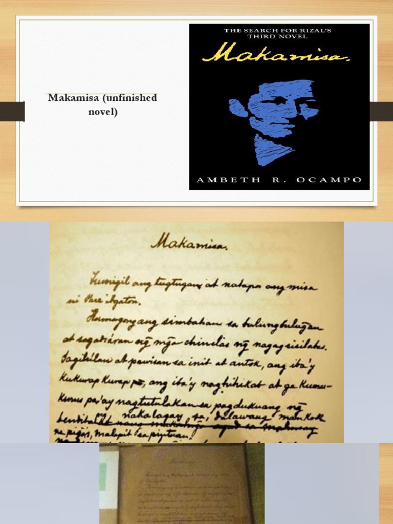 Makamisa (Unfinished Novel) | PDF | Spanish Language Literature ...