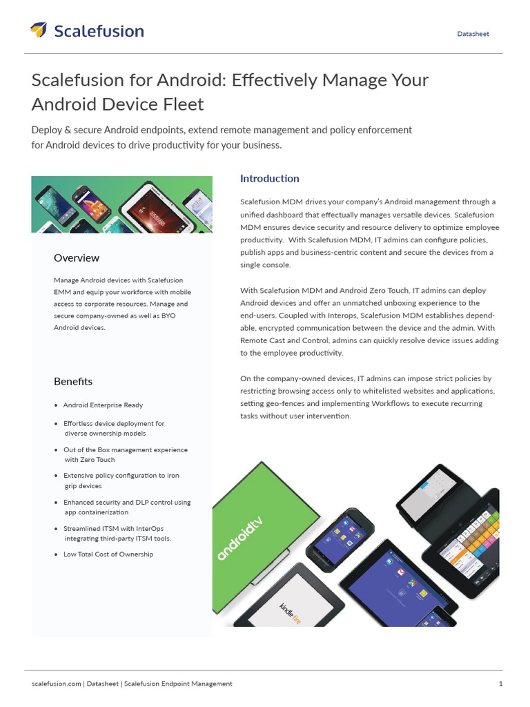 Android Datasheet Ok | PDF | Android (Operating System) | Mobile App