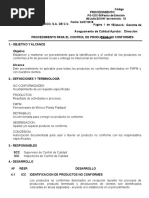 Alertas de Calidad | PDF