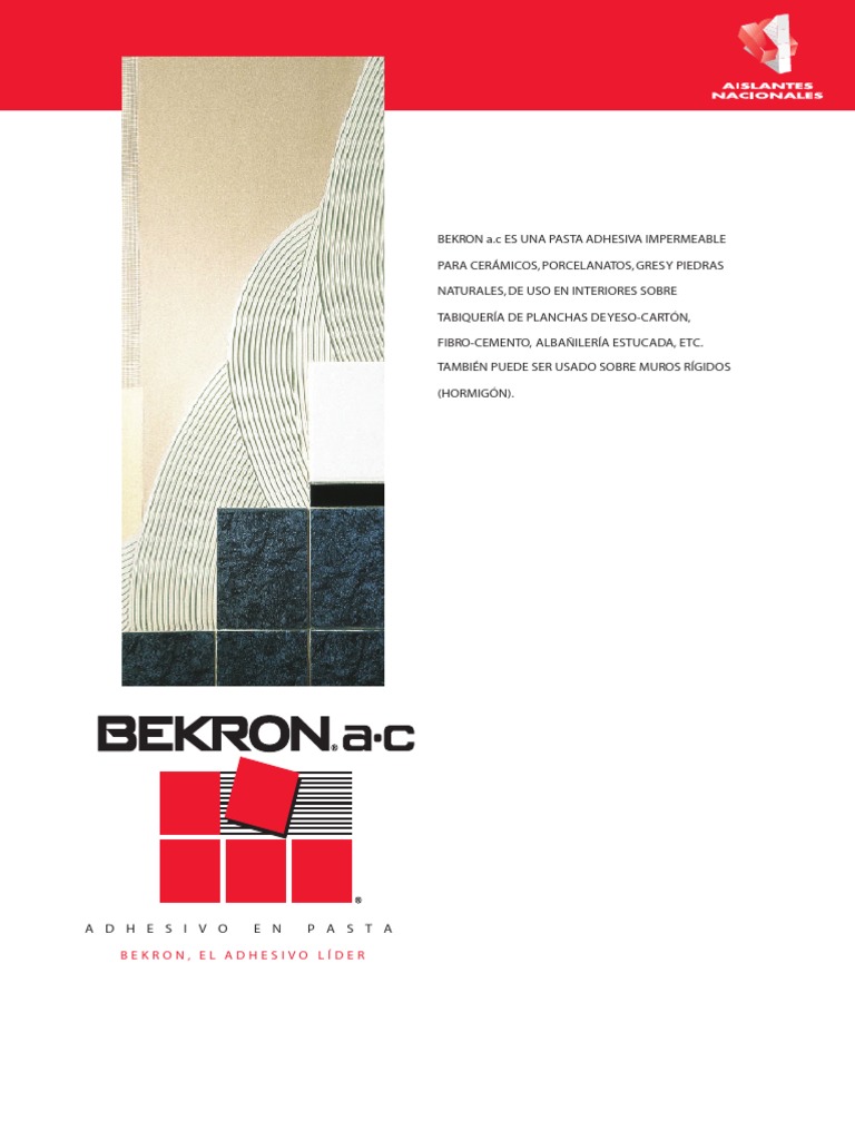 Bekron | PDF | Revestimiento | Hormigón