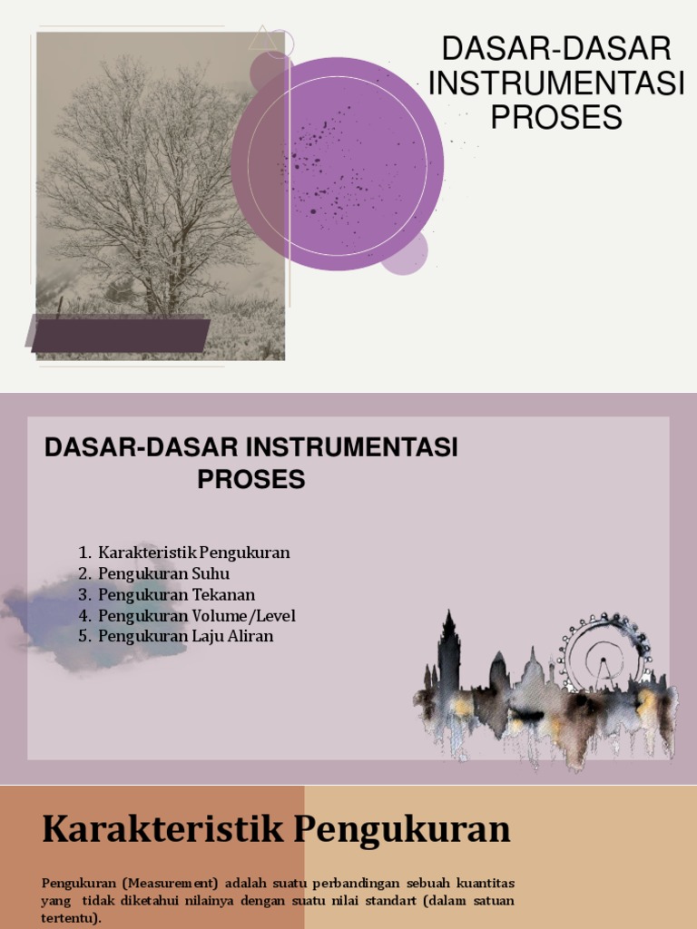 Dasar-Dasar Instrumentasi Proses KLMPK 6 BNR | PDF