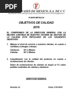 Alerta de Calidad | PDF